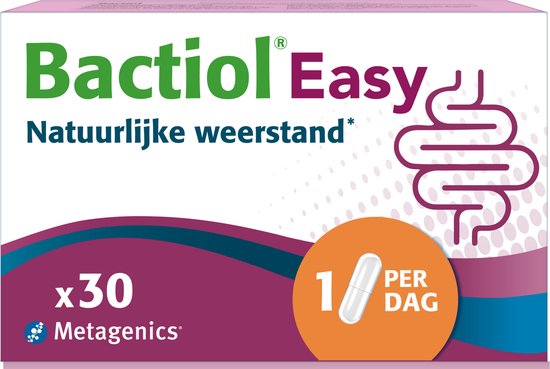Metagenics - Bactiol easy - 30 Capsules | bol