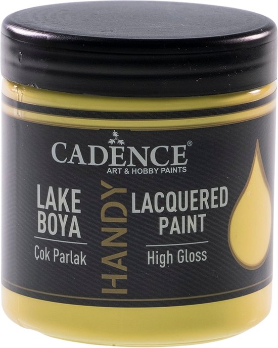 Cadence Hoogglans Acrylverf 250 ml Light Yellow | bol