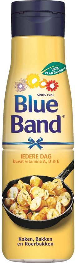 Blue Band Bakboter vloeibaar fles 12 flesjes x 50 cl | bol