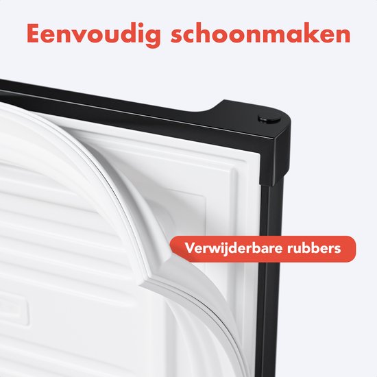 KitchenBrothers Mini Vriezer - 33L - Kleine diepvrieskast, vrijstaand ...