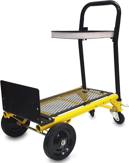 2-in-1 steekwagen, transportwagen, multifunctionele trolley ...