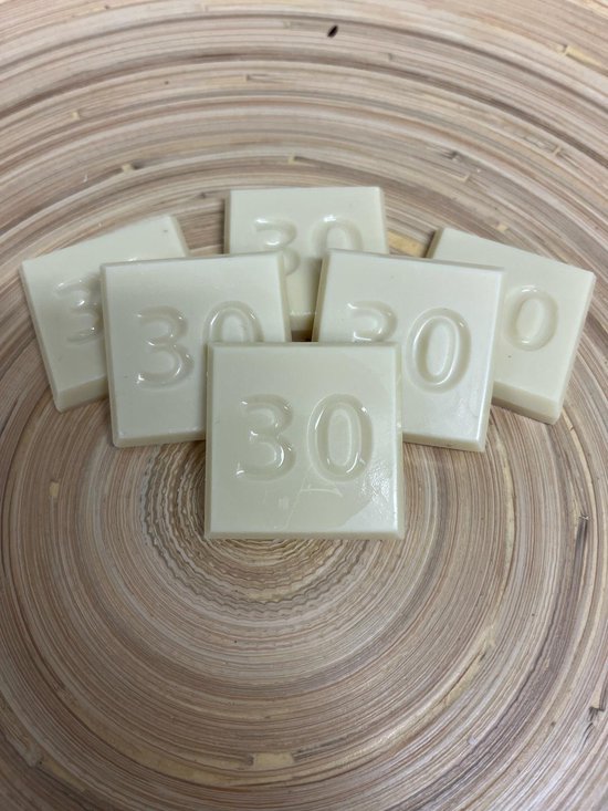 Chocolade cijfer 30 | Getal 30 chocola | Cadeau voor verjaardag of ...