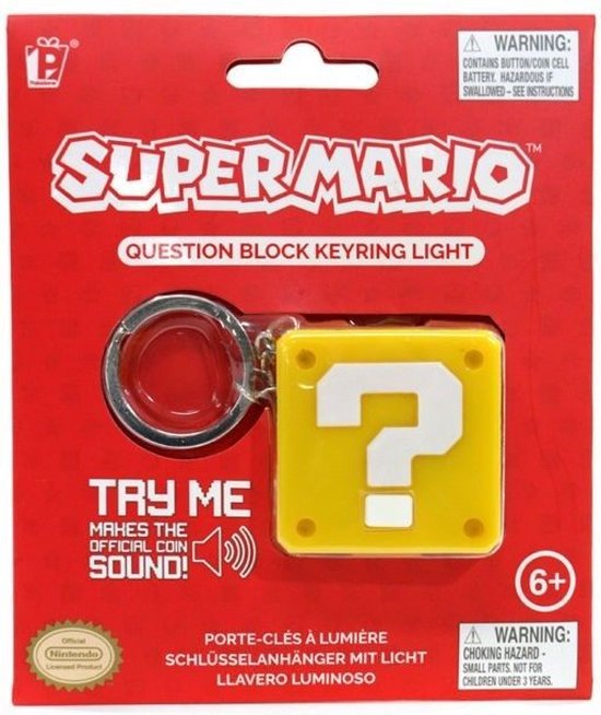 NINTENDO - Question Block Keyring Light | bol