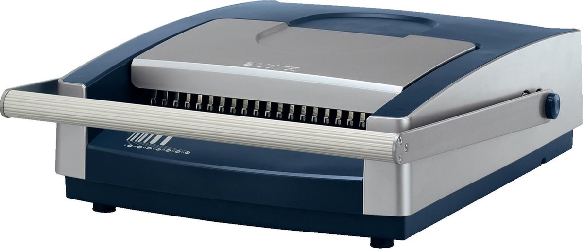 Leitz Spiraal Inbindmachine comBIND 500 - Zilver/Blauw | bol.com