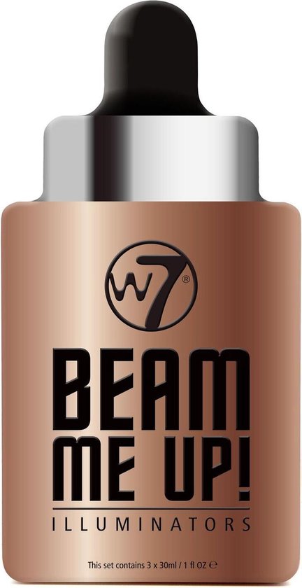 W7 Beam Me Up Illuminators Set | bol.com