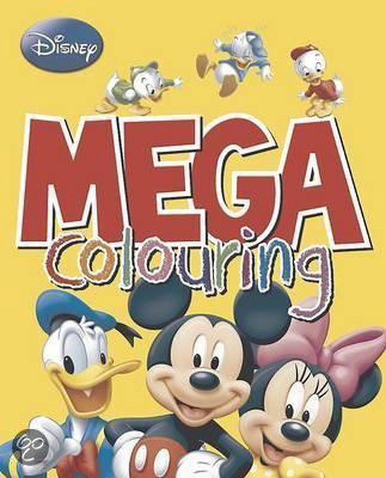 Disney Mega Colouring | 9781472340856 | Boeken | bol