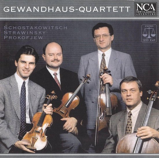 String Quartets, Gewandhaus Quartet | CD (album) | Muziek | bol.com