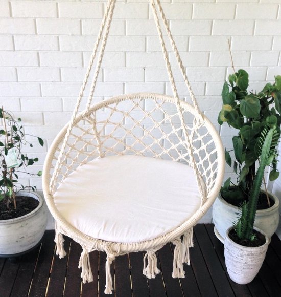 Week Topper! - Hangstoel touw 70 cm - Touwschommel | bol.com