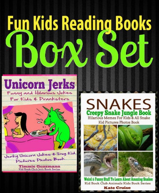 Fun Kids Reading Books Box Set: Snakes: Creepy Snake Jungle Book ...