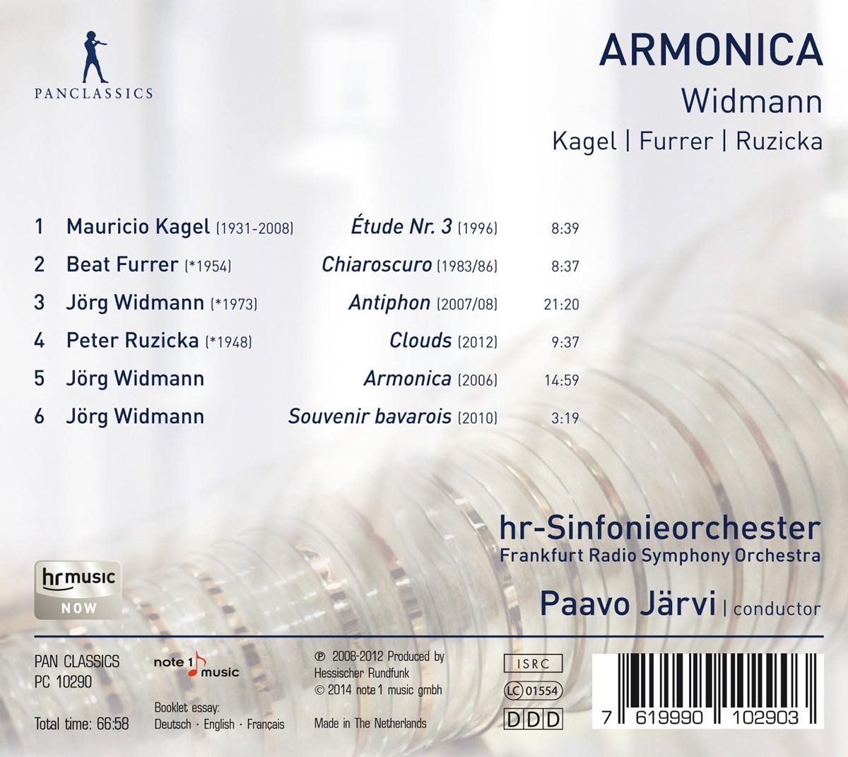 Frankfurt Radio Symphony Orchester, Paavo Järvi - Armonica (CD), Frankfurt Radio... | bol.com