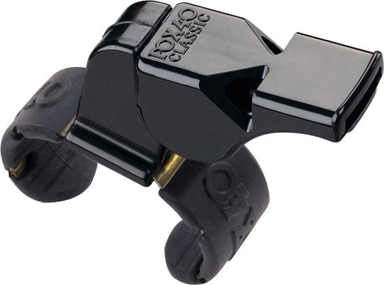 Fox40 Classic Scheidsrechtersfluit met vingergrip - zwart | bol Fox40 Classic Scheidsrechtersfluit met vingergrip - zwart | bol