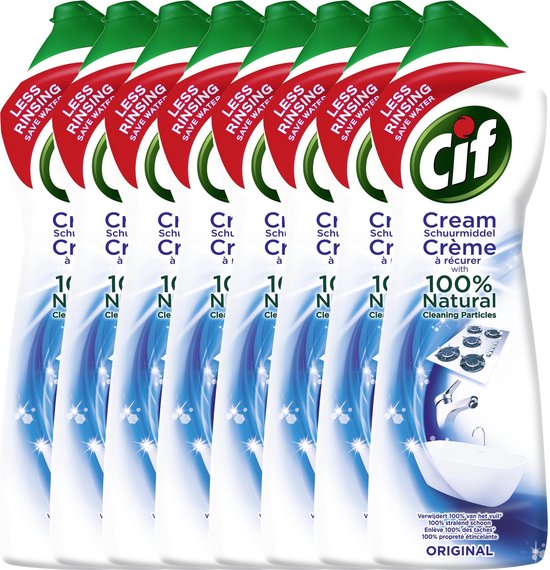Cif Original Schuurmiddel - 8 x 750 ml - Voordeelverpakking | bol.com