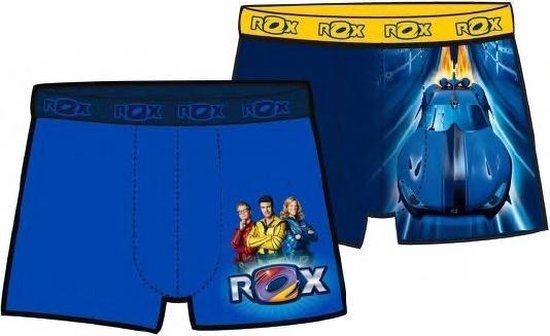 Studio 100 Rox boxershort 2-pack blauw geel maat 122/128 | bol.com