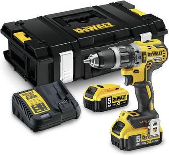 DeWALT DCD796P2K Accu Klop-/Schroefboormachine 18V 5.0Ah Li-Ion | bol.com