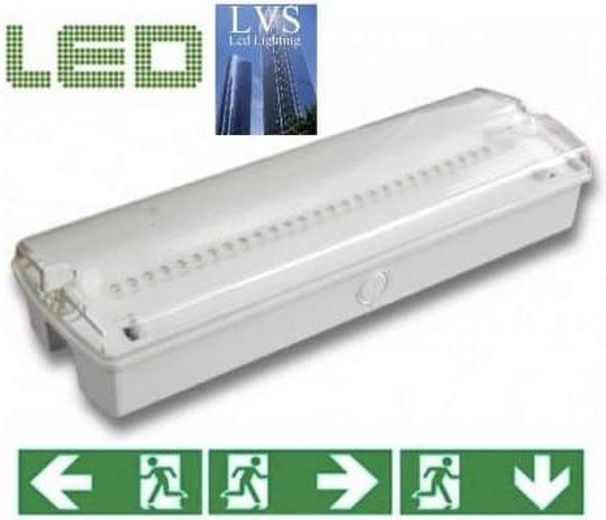 Led opbouw noodverlichting ip65 | bol.com