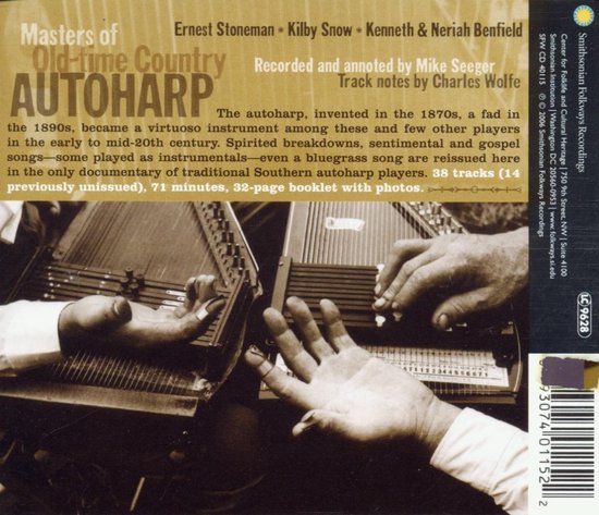 Masters Of Old-time Count, Ernest V. Stoneman | CD (album) | Muziek ...