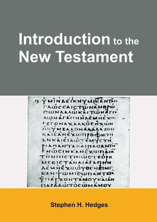 Introduction to the New Testament (ebook), Stephen Hedges ...