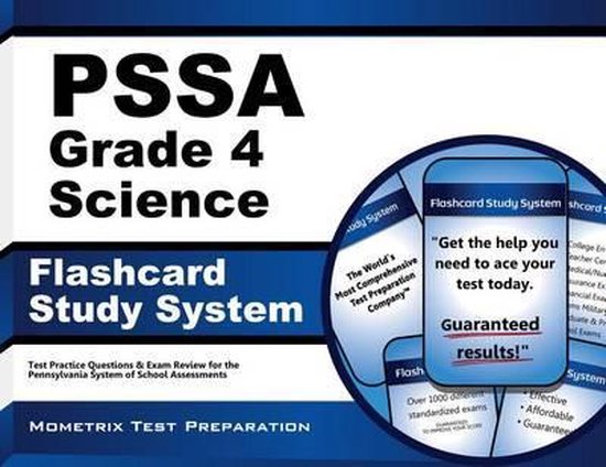 Pssa Grade 4 Science Flashcard Study System: Pssa Test Practice ...