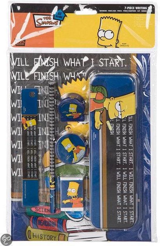 United Labels Simpsons Schrijfset - 7-delig | bol.com