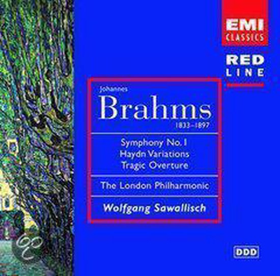 Brahms: Symphony No. 1; Haydn Variations; Tragic Overture, Wolfgang Sawallisch | CD... | bol.com
