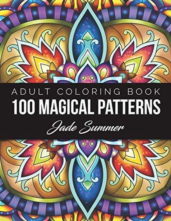 100 Magical Patterns - Jade Summer - Kleurboek voor volwassenen | bol.com
