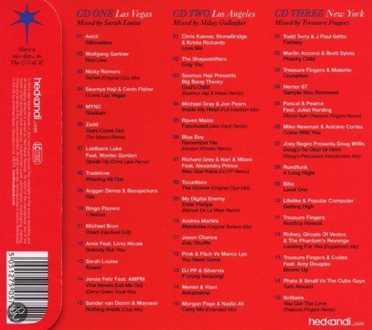 Hed Kandi-World Series USA, various artists | CD (album) | Muziek | bol.com