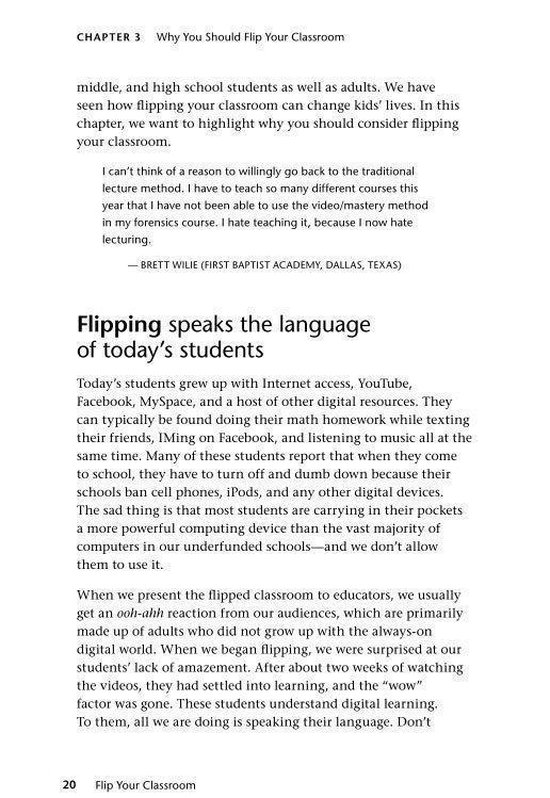 Flip Your Classroom, Jonathan Bergmann | 9781564843159 | Boeken | bol.com