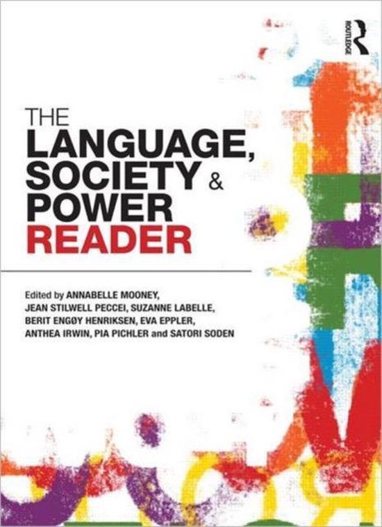 Language Society & Power Reader | 9780415430838 | Jean Stilwell Peccei ...