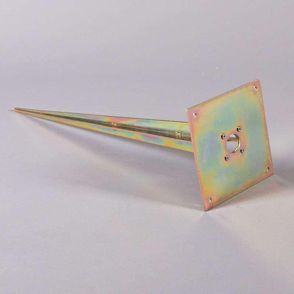 Thermisch verzinkte grondpin vierkant | bol.com