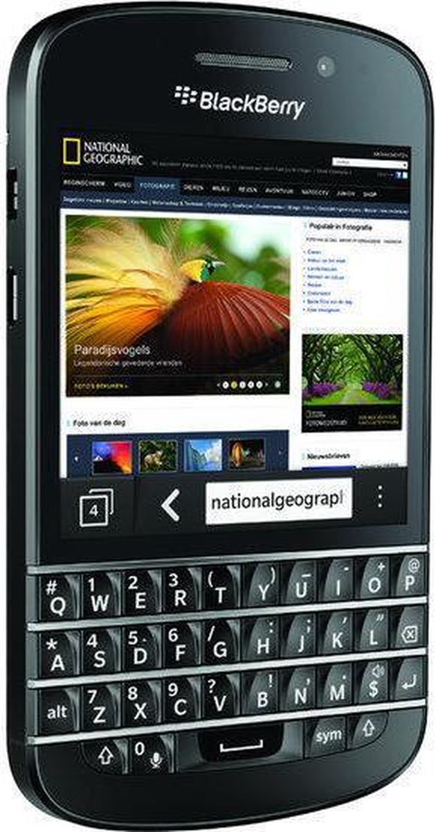 BlackBerry Q10 (AZERTY) - Zwart | bol.com