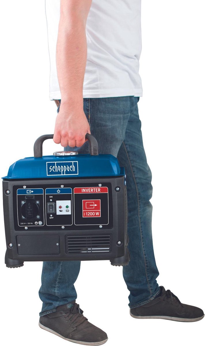 Scheppach SG1200 Stroomgenerator - 1200W | bol.com