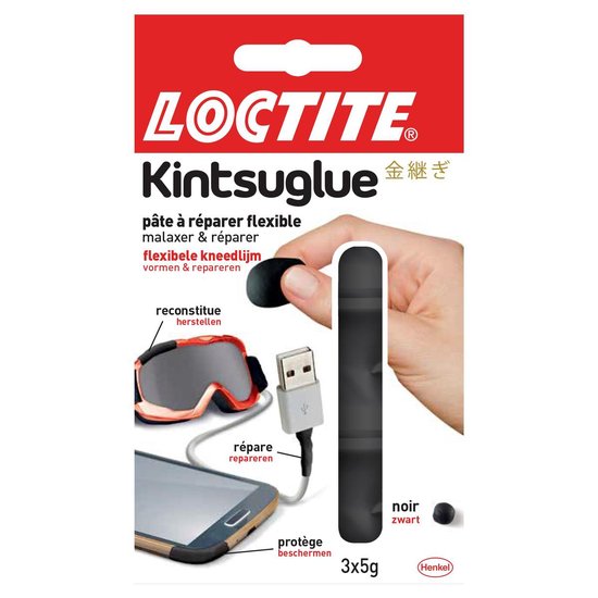 Loctite Kintsuglue zwart 3 x 5 gr | bol