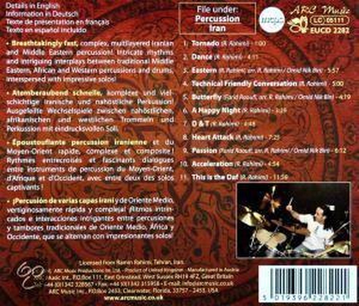 Pulse Of Persia, The, Ramin Rahimi & Friends | CD (album) | Muziek | bol.