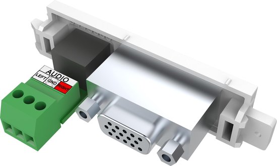 VISION Techconnect Modular AV Faceplate - LIFETIME WARRANTY - VGA and ...