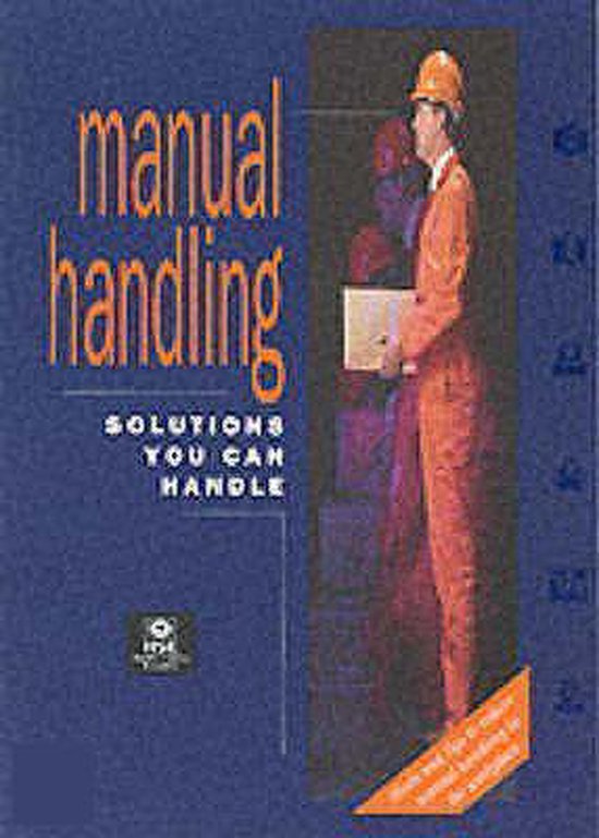 Manual Handling, Health & Safety Executive | 9780717606931 | Boeken | bol