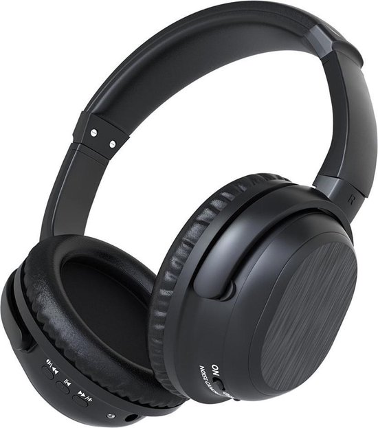 Draadloze Over Ear Koptelefoon - Active Noise Cancelling | 12-15 uur ...