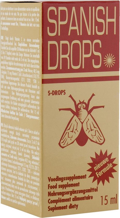 Cobeco - Spanish Fly Drops Gold 15ml - Stimulating products Spanish fly ...