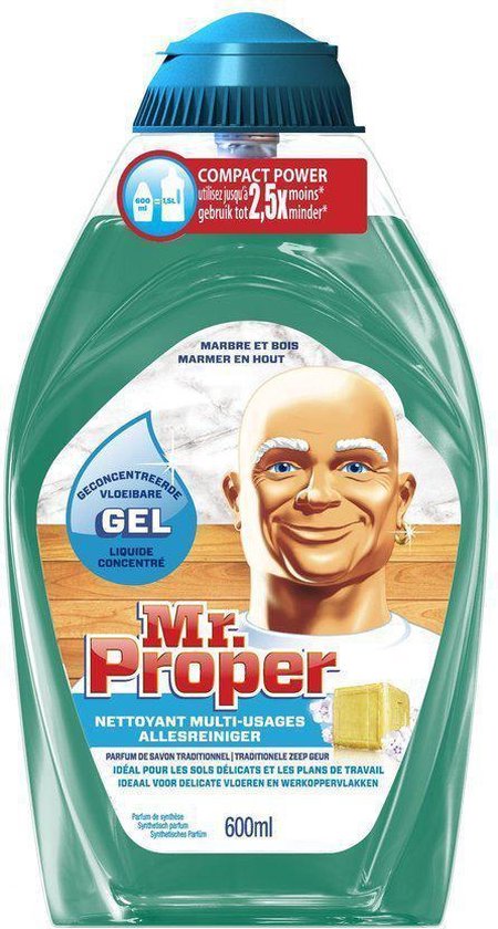 Mr. Proper Delicate Oppervlakten - 600ml - Geconcentreerde ...