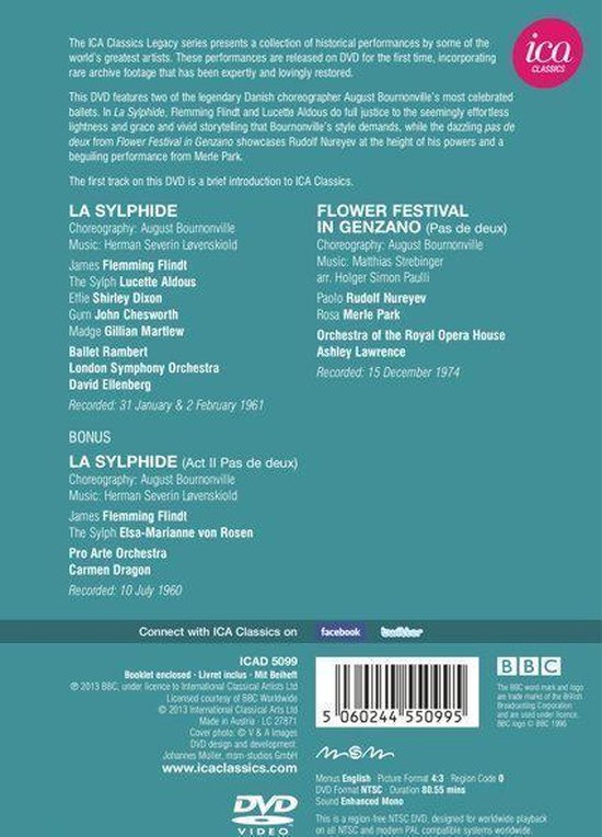 Flemming Flindt, Lucette Aldous, Shirley Dixon, Merle Park - Lovenskoid ...