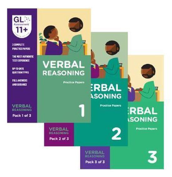 11+ Practice Papers Bundle of Verbal Reasoning (3 packs), Gl Assessment ...