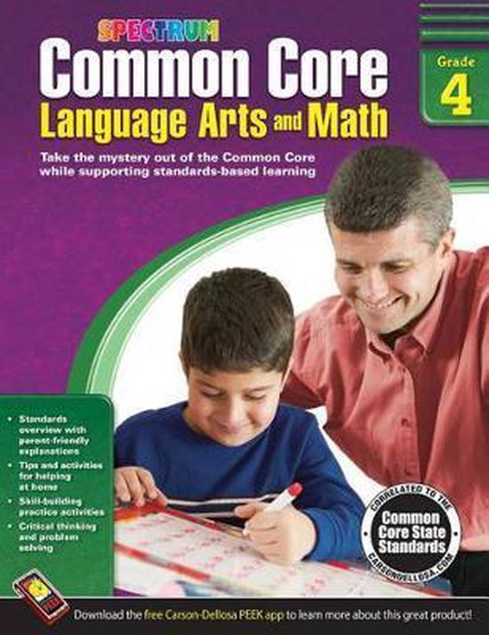 Common Core Math and Language Arts, Grade 4 | 9781483804521 | Boeken ...
