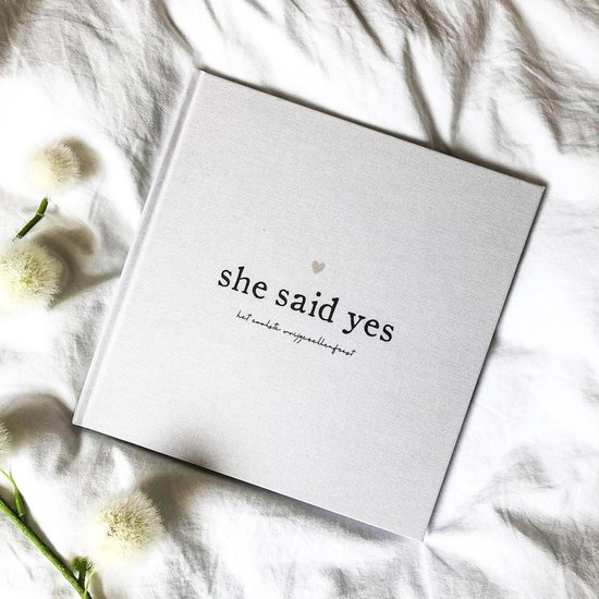 She Said Yes Invulboek, PINK PEACH | 7104383618647 | Boeken | bol