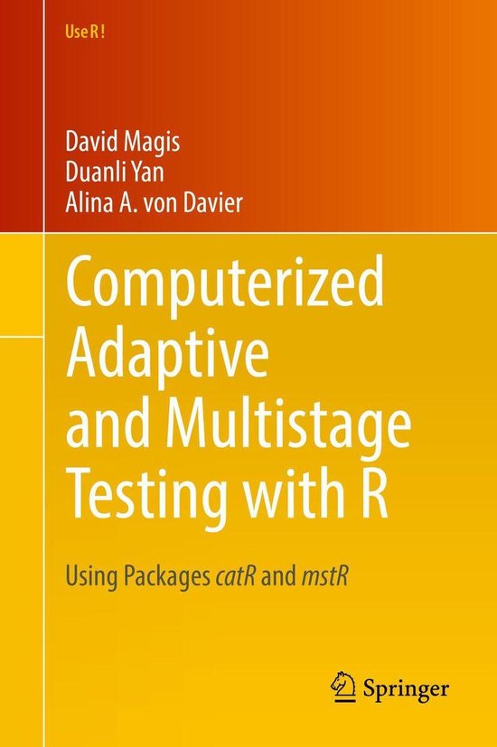Use R! - Computerized Adaptive and Multistage Testing with R (ebook ...