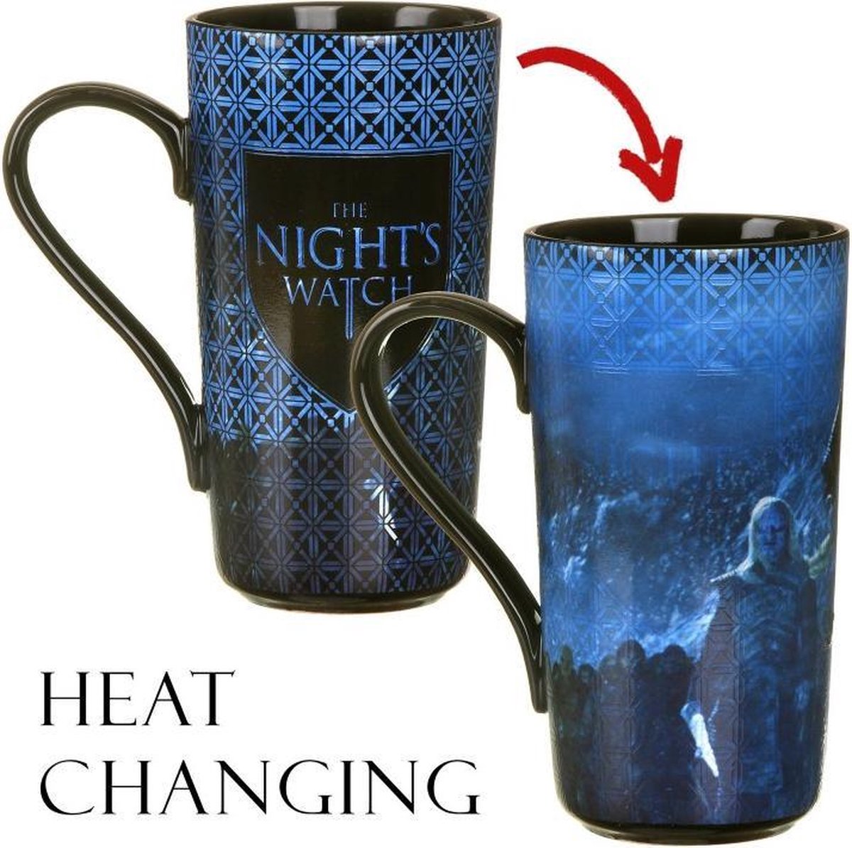 Winter Is Coming Heat Change Latte Mug | bol.com