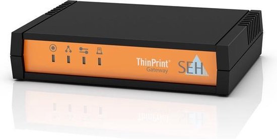 SEH TPG-25 print server Zwart, Oranje Ethernet LAN | bol.com