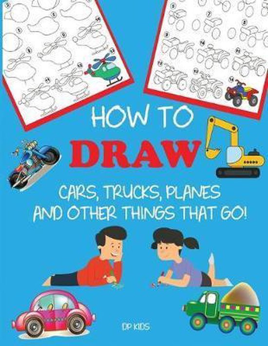Step-By-Step Drawing Books- How to Draw Cars, Trucks, Planes, and Other ...