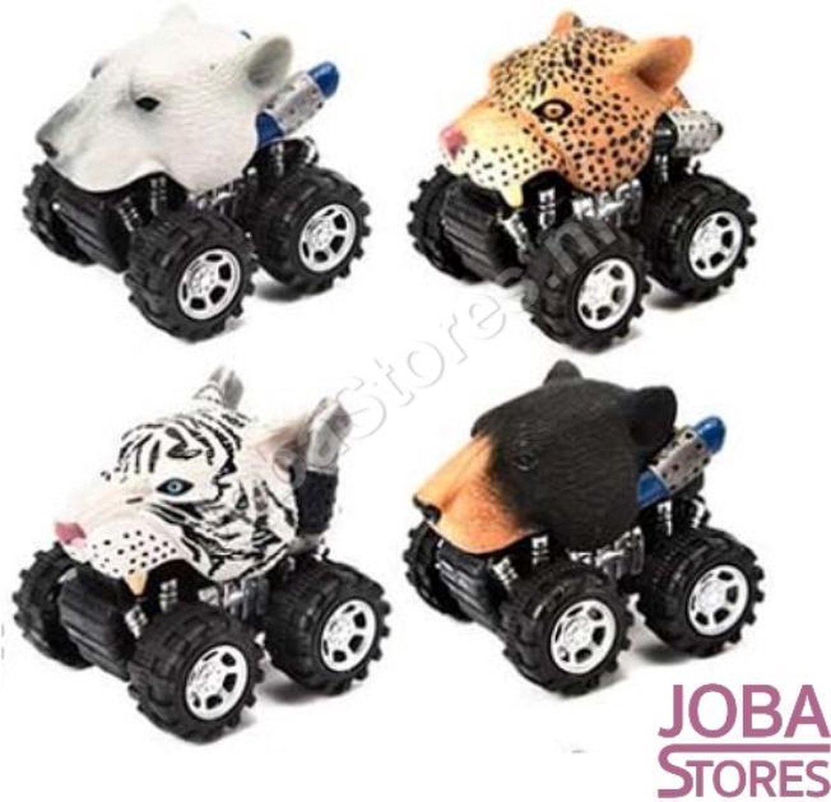 Beast Cars Set 001 (4 stuks) !Spaar ze allemaal! | bol.com