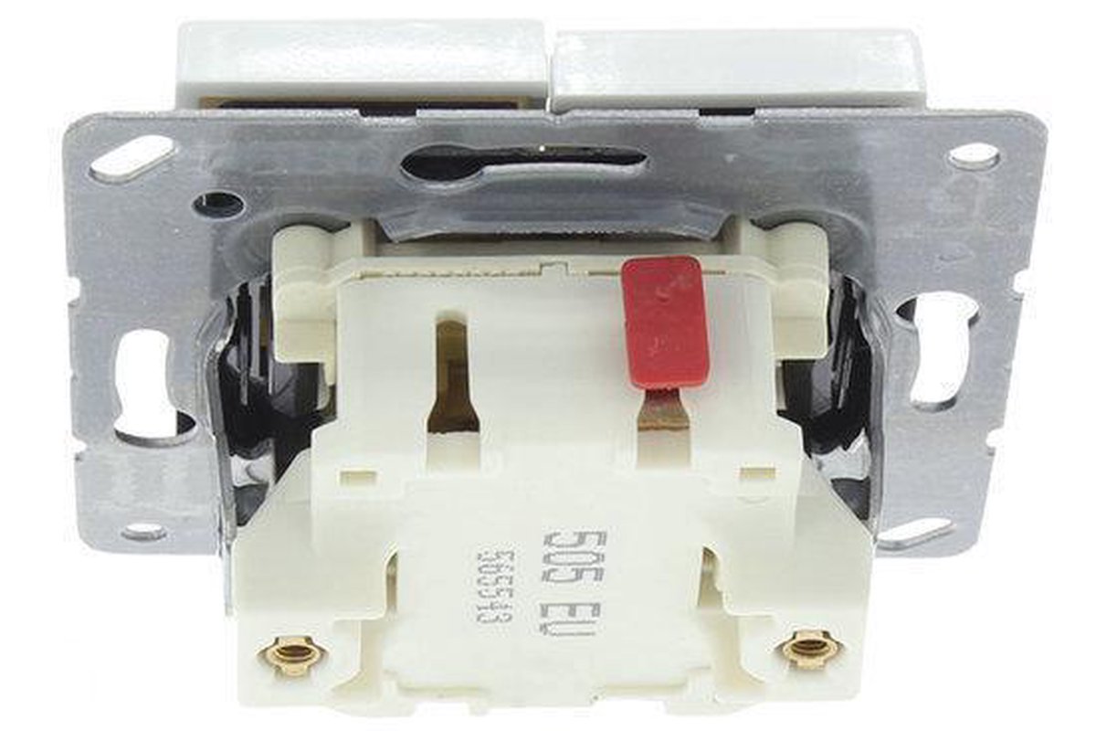 Jung AS500 Serieschakelaar - Inbouw - Polarwit | bol.com