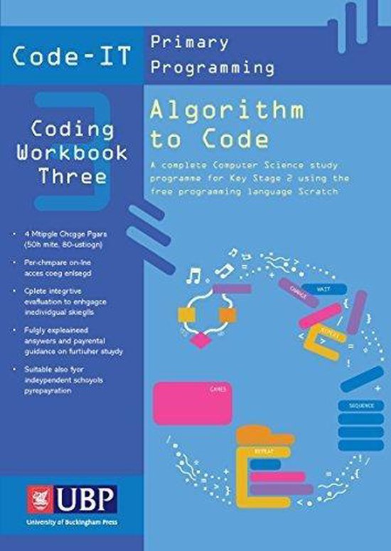 Code-IT Workbook 3 Algorithm To Code | 9781908684561 | Phil Bagge ...