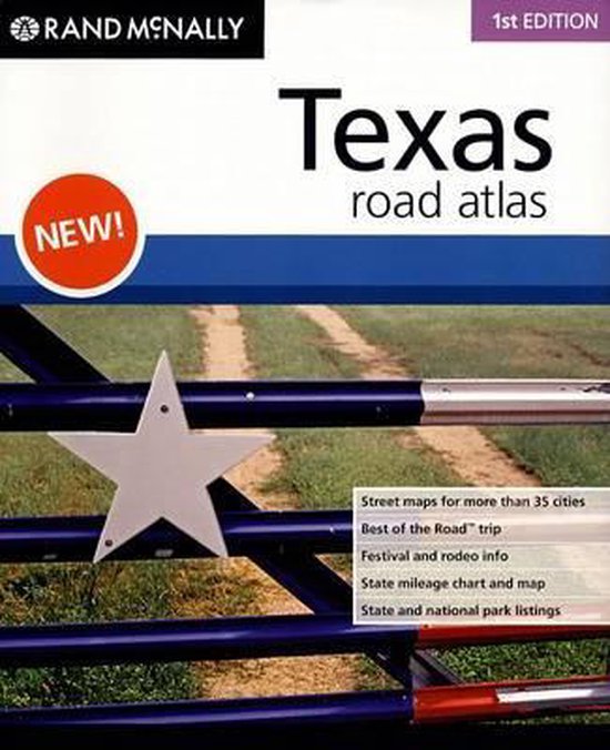Texas Road Atlas, Rand McNally | 9780528866593 | Boeken | bol